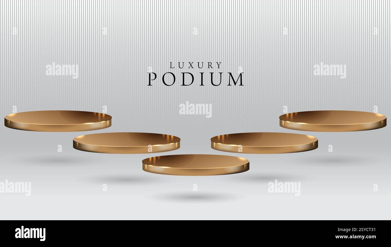 Abstract round stage awards hi-res stock photography and images - Alamy