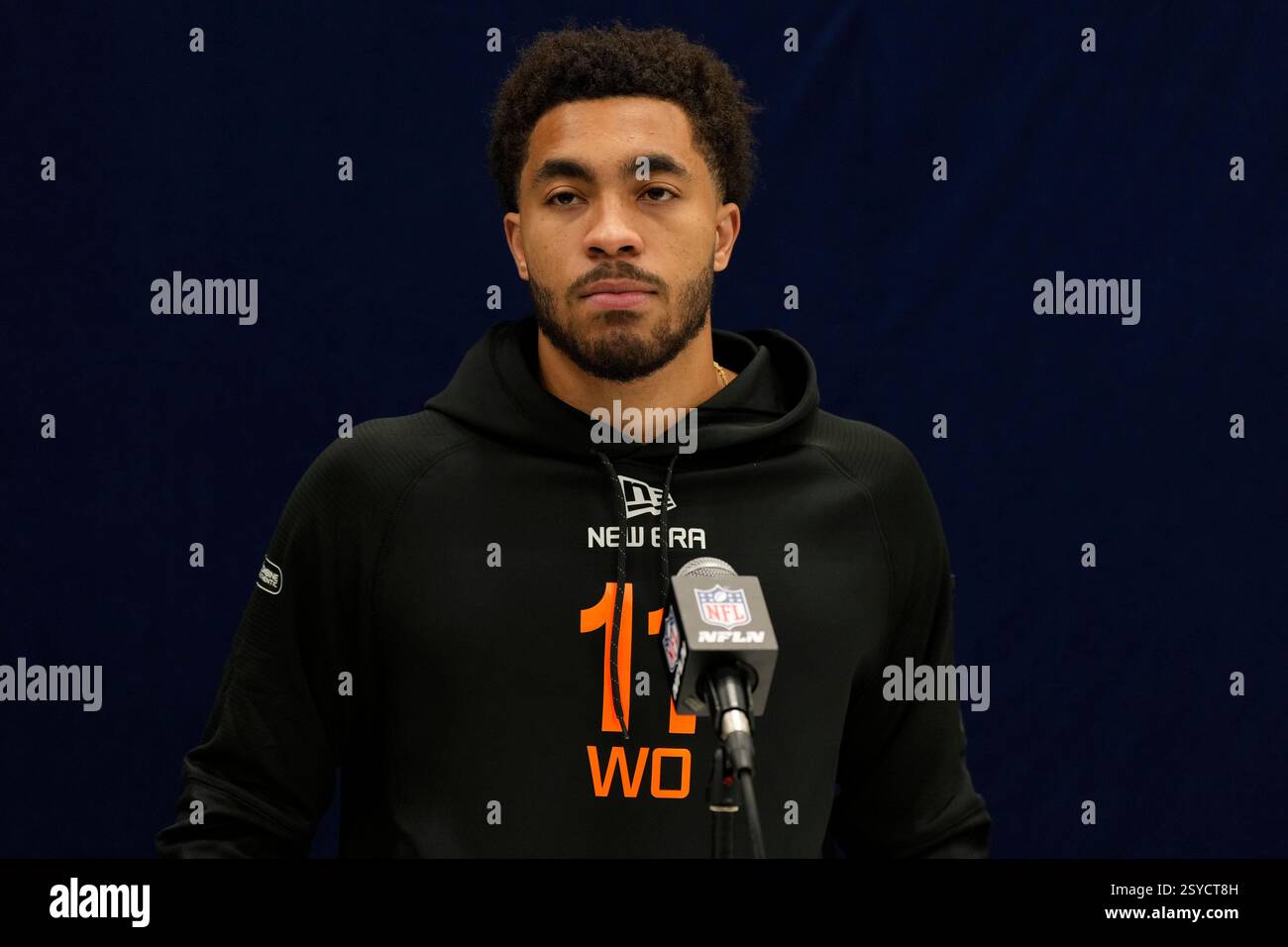 Florida wide receiver Chimere Dike speaks during a press conference at ...