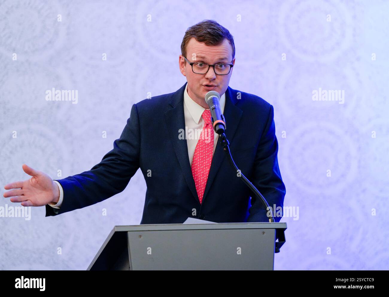Coral Gables, United States. 27th Feb, 2025. Sam LeBlond duringThe ...