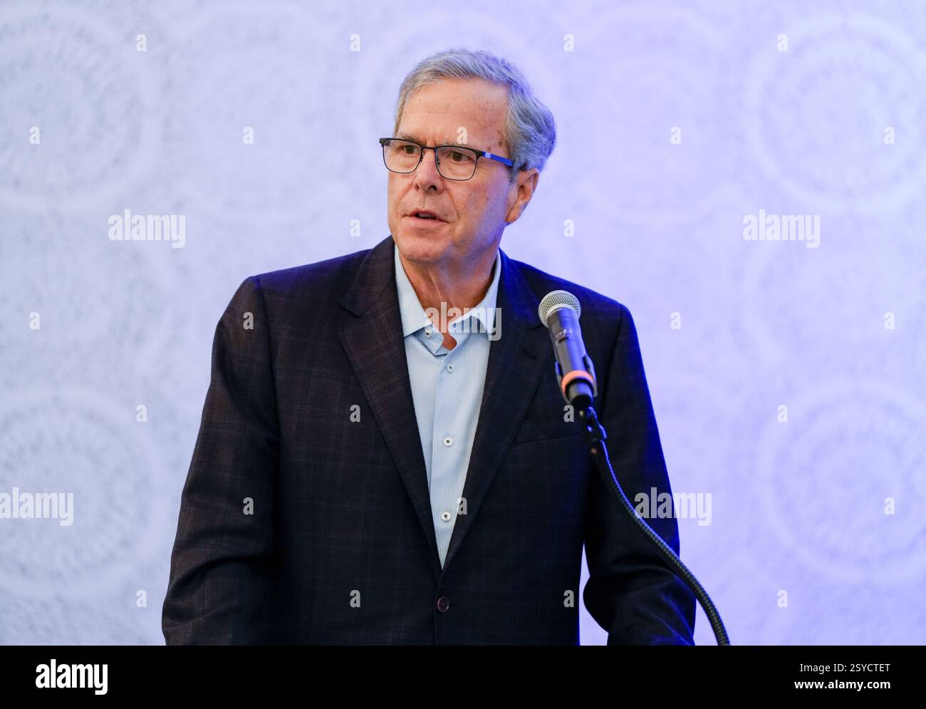 Coral Gables, United States. 27th Feb, 2025. Govenor Jeb Bush duringThe ...