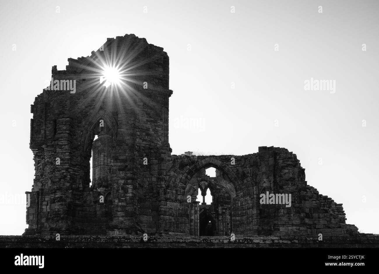 Heritage ruin england Black and White Stock Photos & Images - Alamy