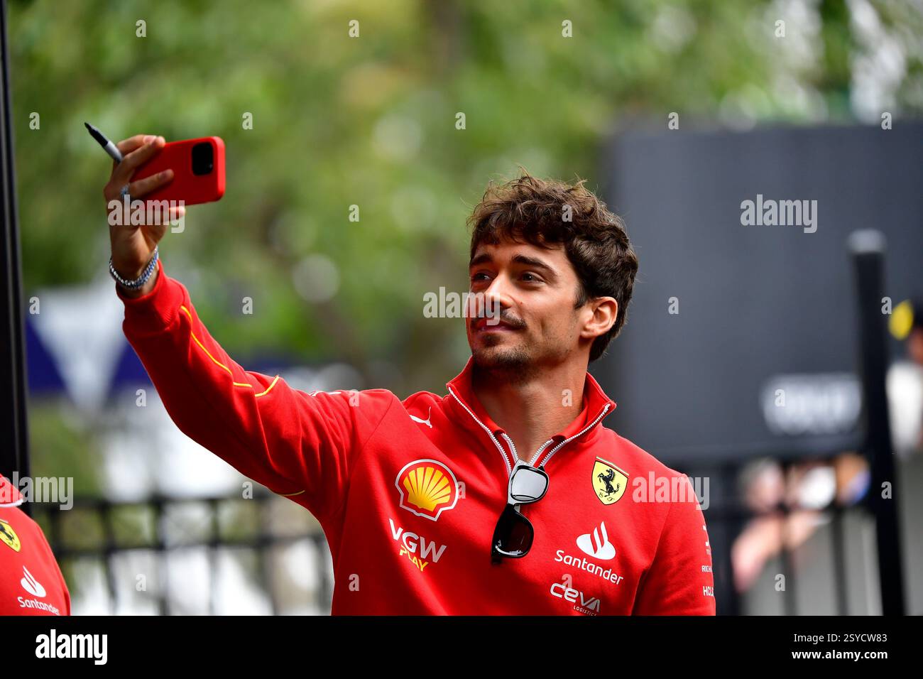 Ferrari Formula 1 driver Charles Leclerc, Australian Round of the 2024 ...