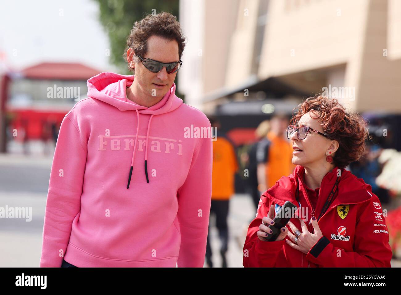 John Elkann (Ferrari, Chairman), BAH, Bahrain Preseason Testing, Formel ...