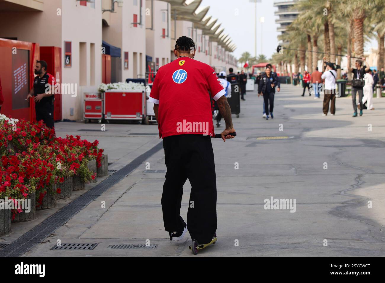 Lewis Hamilton (Scuderia Ferrari HP, #44), BAH, Bahrain Preseason ...