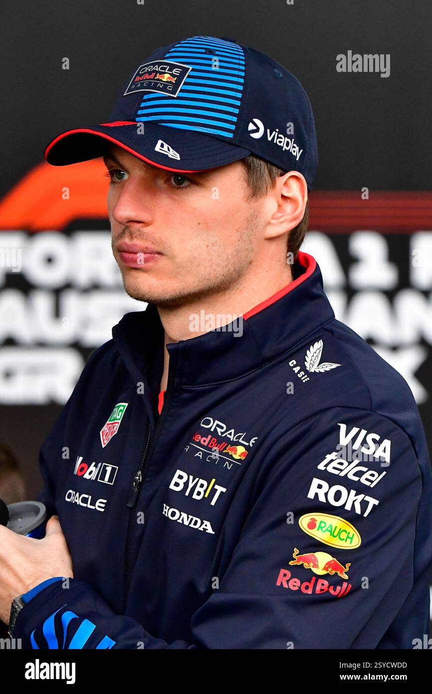 Red Bull Racing Formula 1 driver Max Verstappen at the Australian Round ...