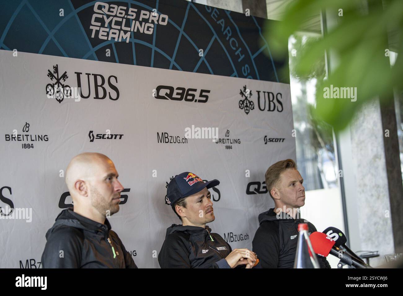 Waregem, Belgium. 28th Feb, 2025. Belgian Frederik Frison of Q36.5 Pro ...