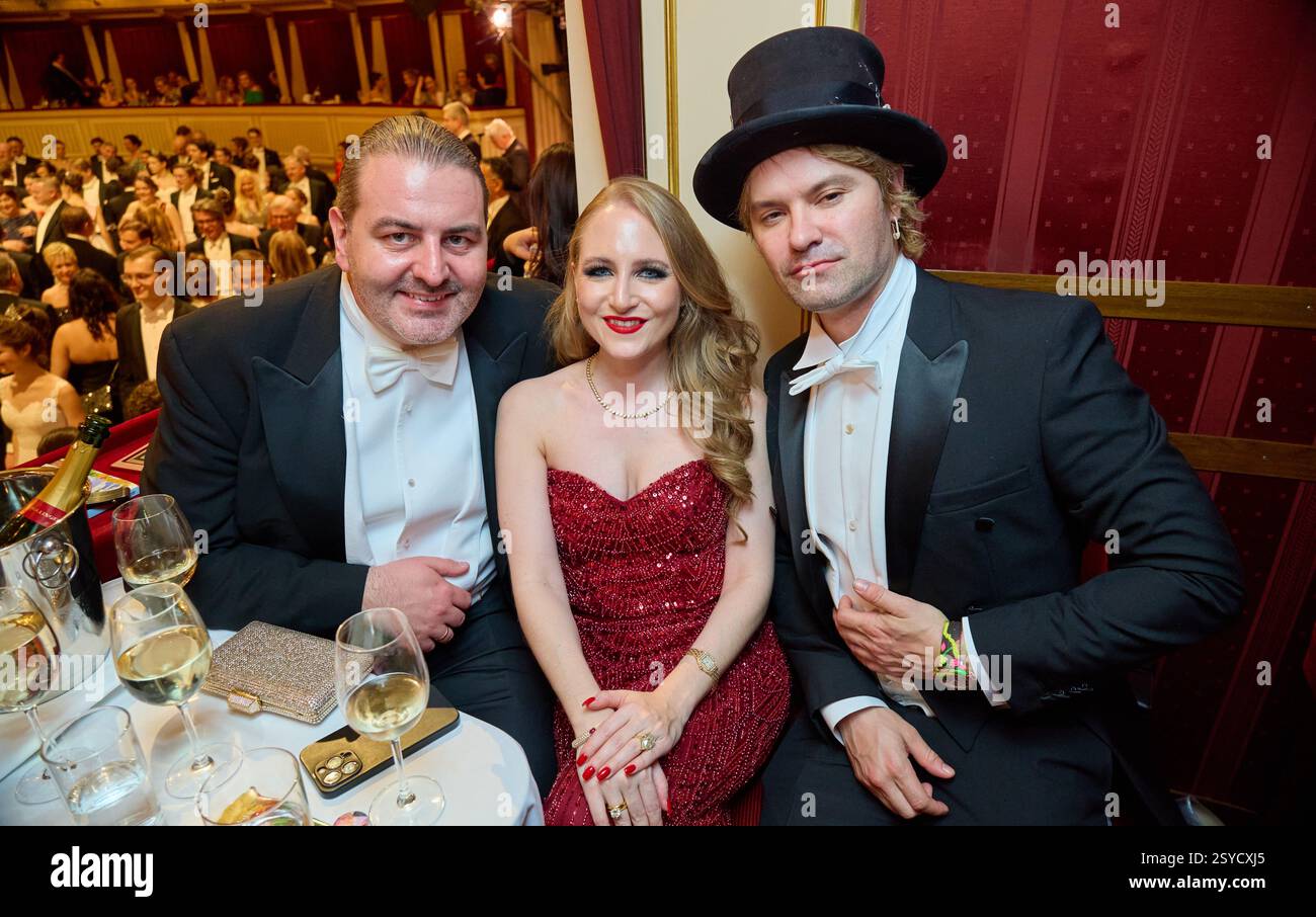 at the Vienna State Opera in Vienna, Austria. , . on 27 February 2025 ...