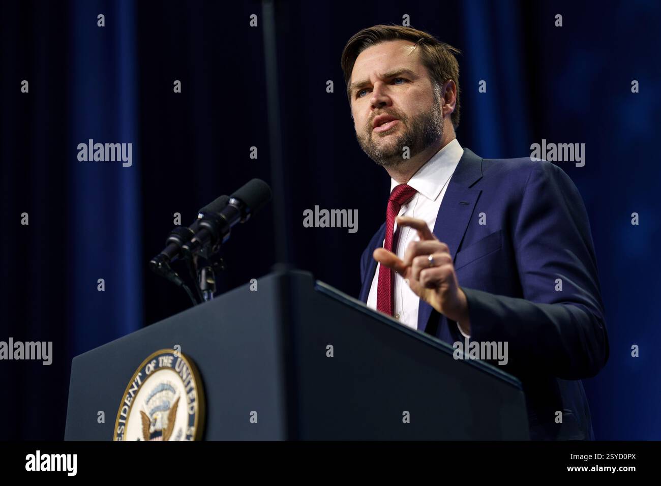 US Vice President JD Vance attends the National Catholic Prayer ...