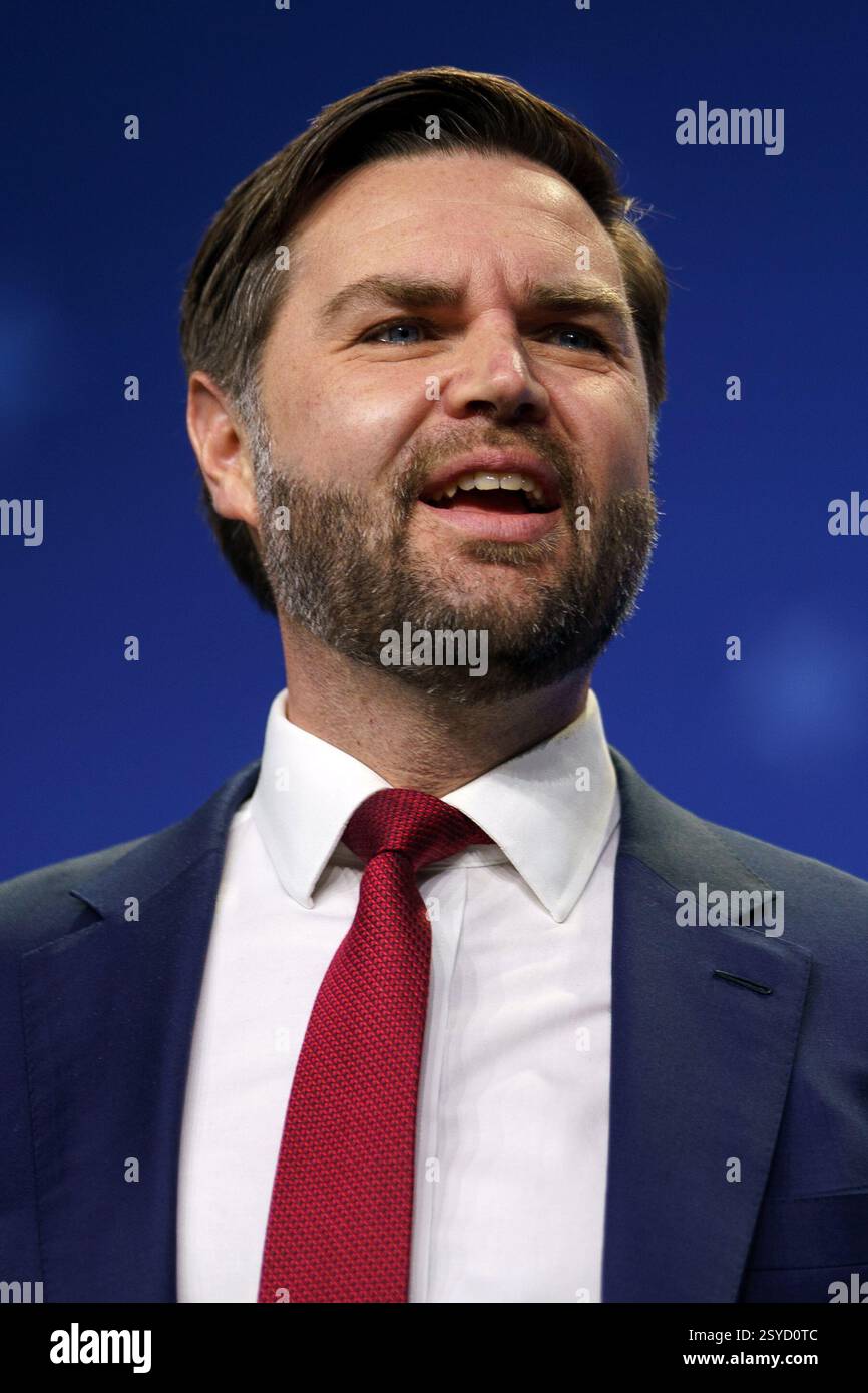 US Vice President JD Vance attends the National Catholic Prayer ...