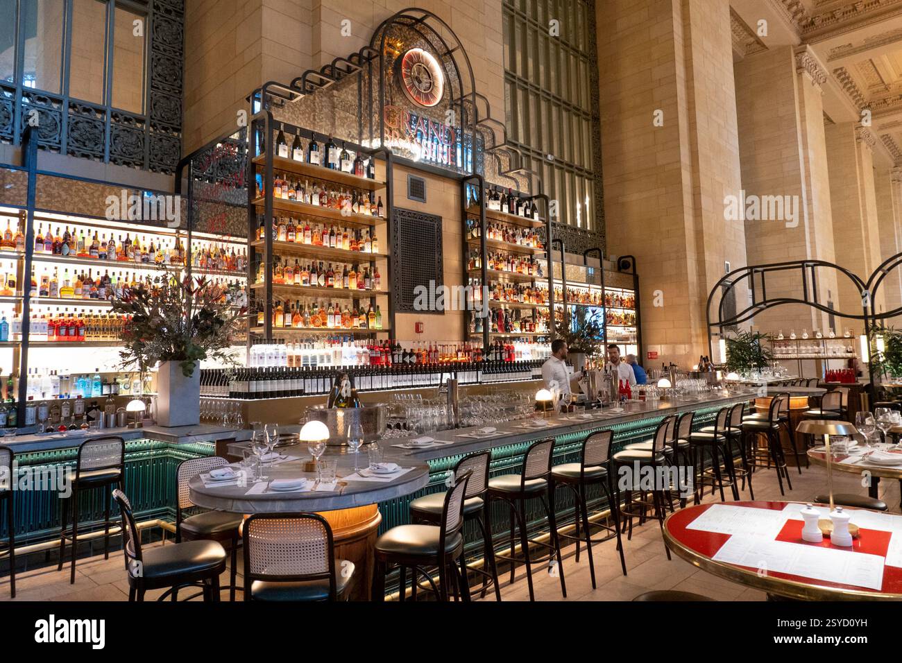 Grand brasserie is a Parisian style restaurant in Vanderbilt Hall ...