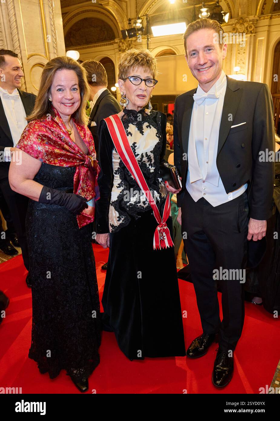 at the Vienna State Opera in Vienna, Austria. , . on 27 February 2025 ...