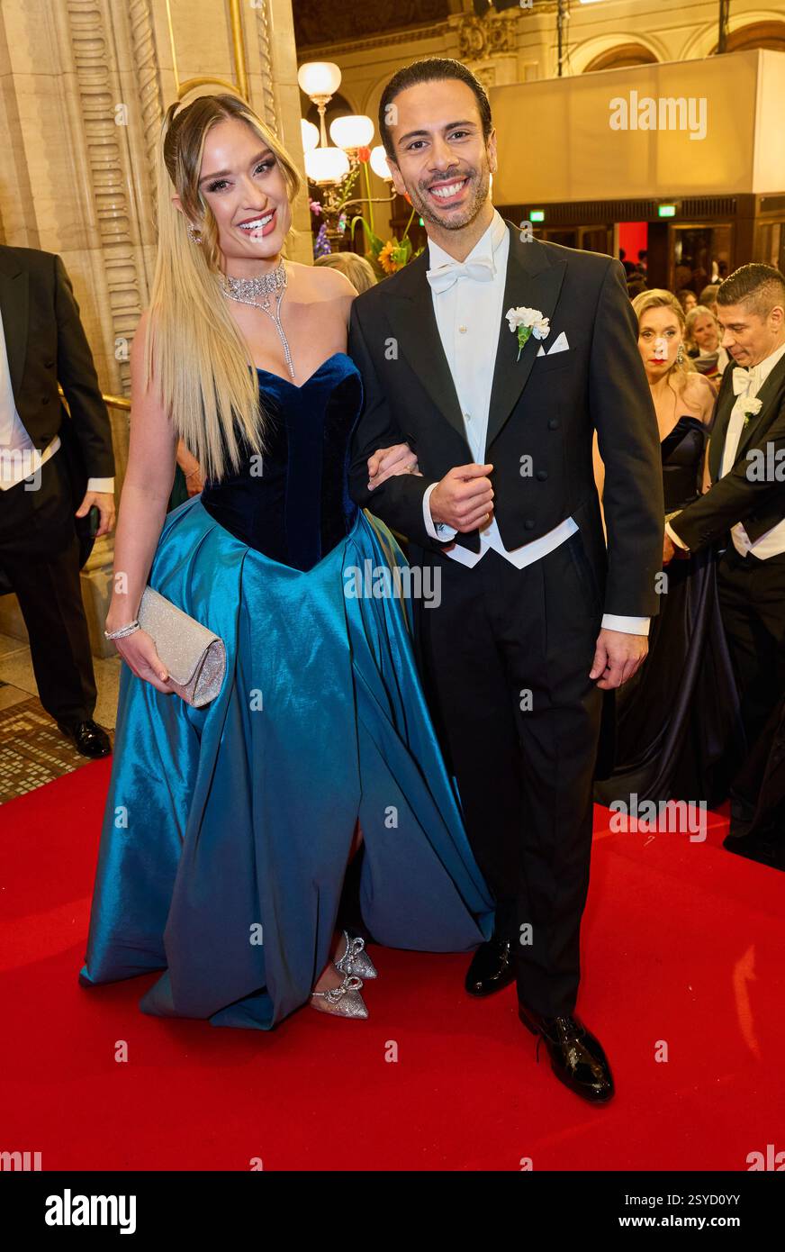 at the Vienna State Opera in Vienna, Austria. , . on 27 February 2025 ...