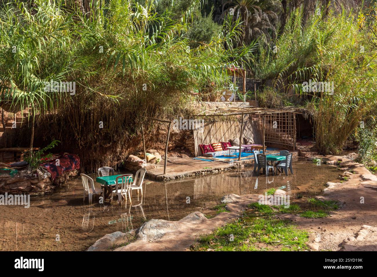 Paradise Valley is a section of the Tamraght River valley in the ...