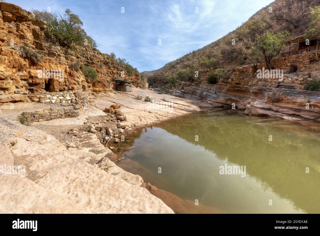 Paradise Valley is a section of the Tamraght River valley in the ...