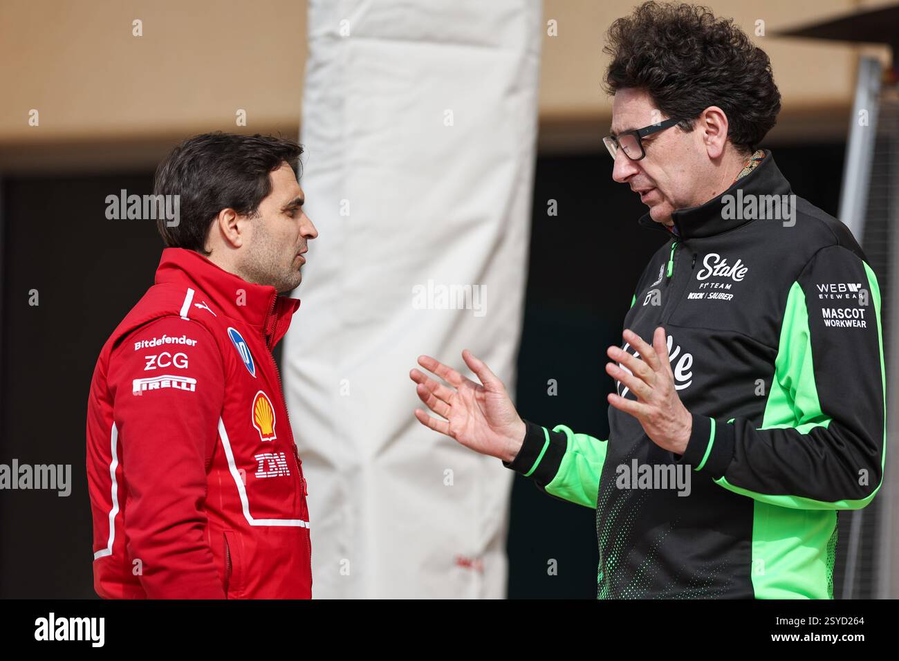 BAHRAIN, BAHRAIN - FEBRUARY 28: Jerome d'Ambrosio of Belgium and ...