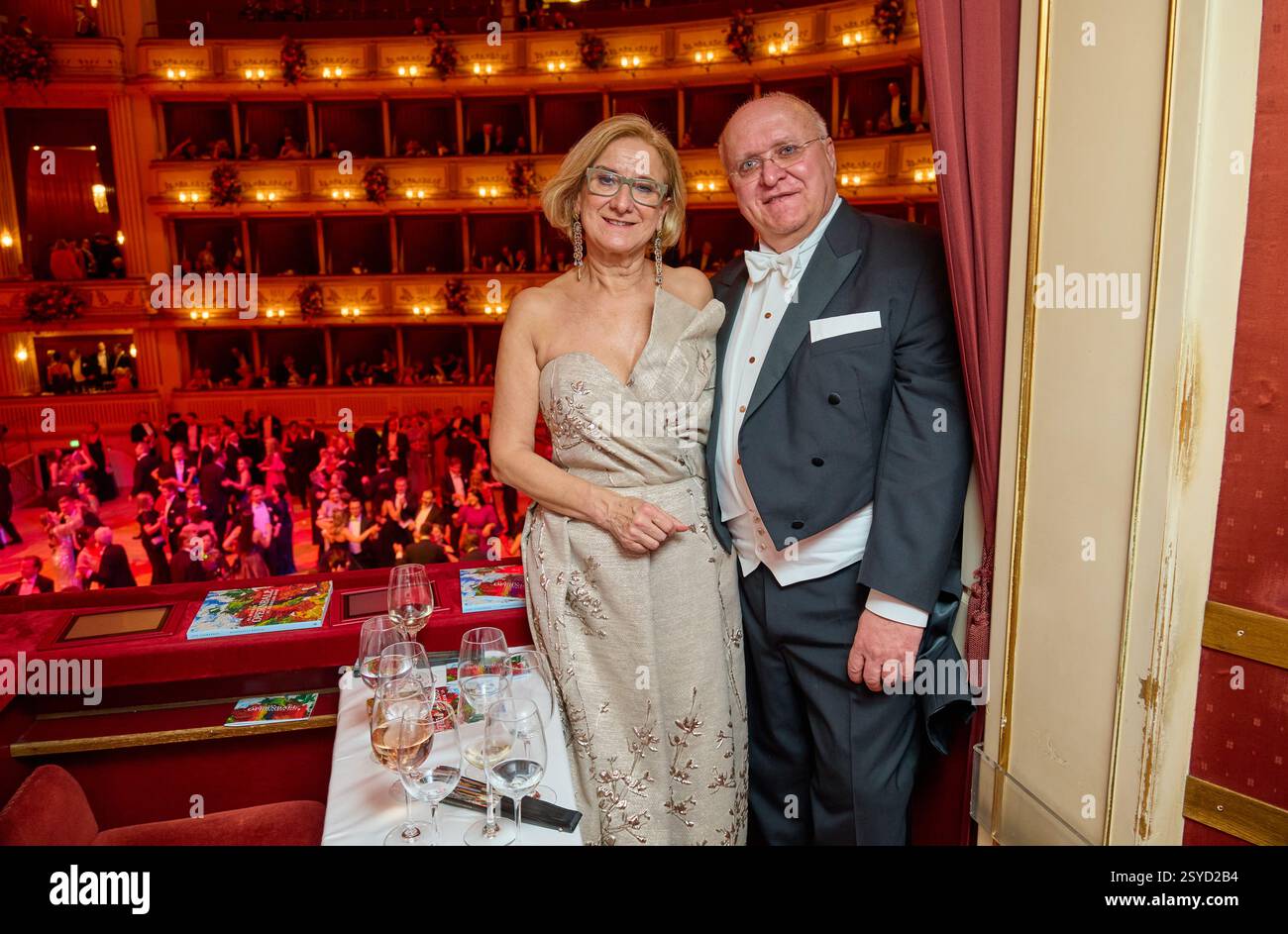 67th Vienna Opera Ball 2025 at the Vienna State Opera in Vienna ...
