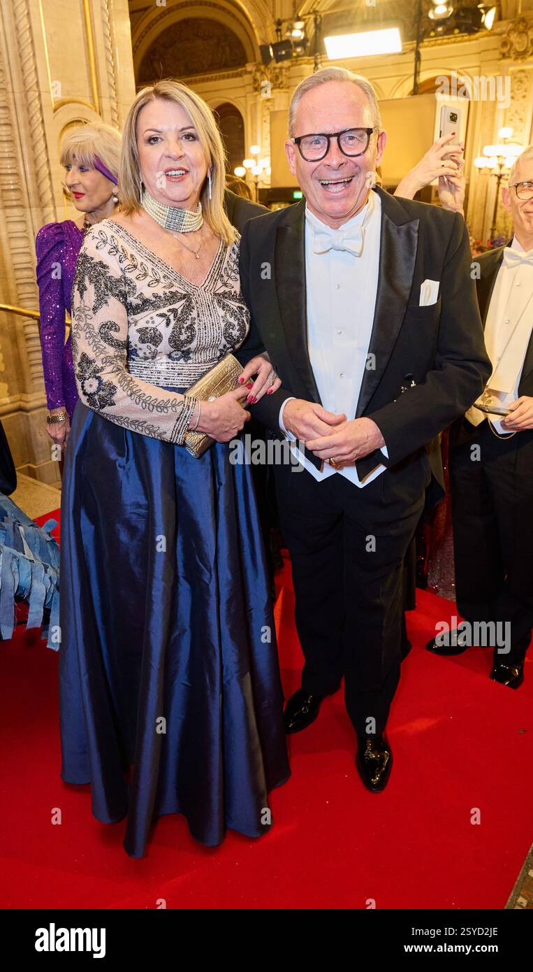 at the Vienna State Opera in Vienna, Austria. , . on 27 February 2025 ...