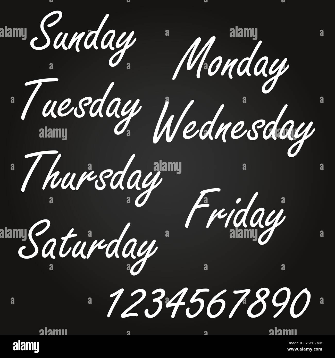 Wooden calendar on desk Stock Vector Images - Alamy