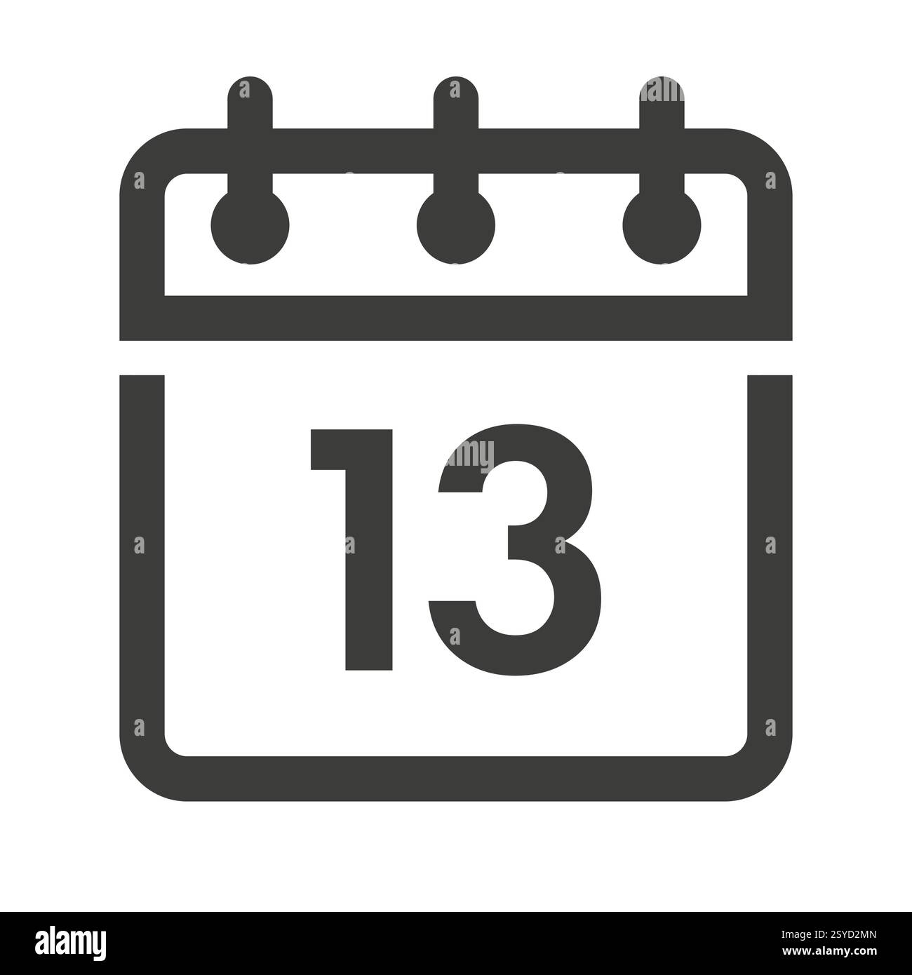 Calendar line icon. Flat vector illustration isolated on white Stock ...