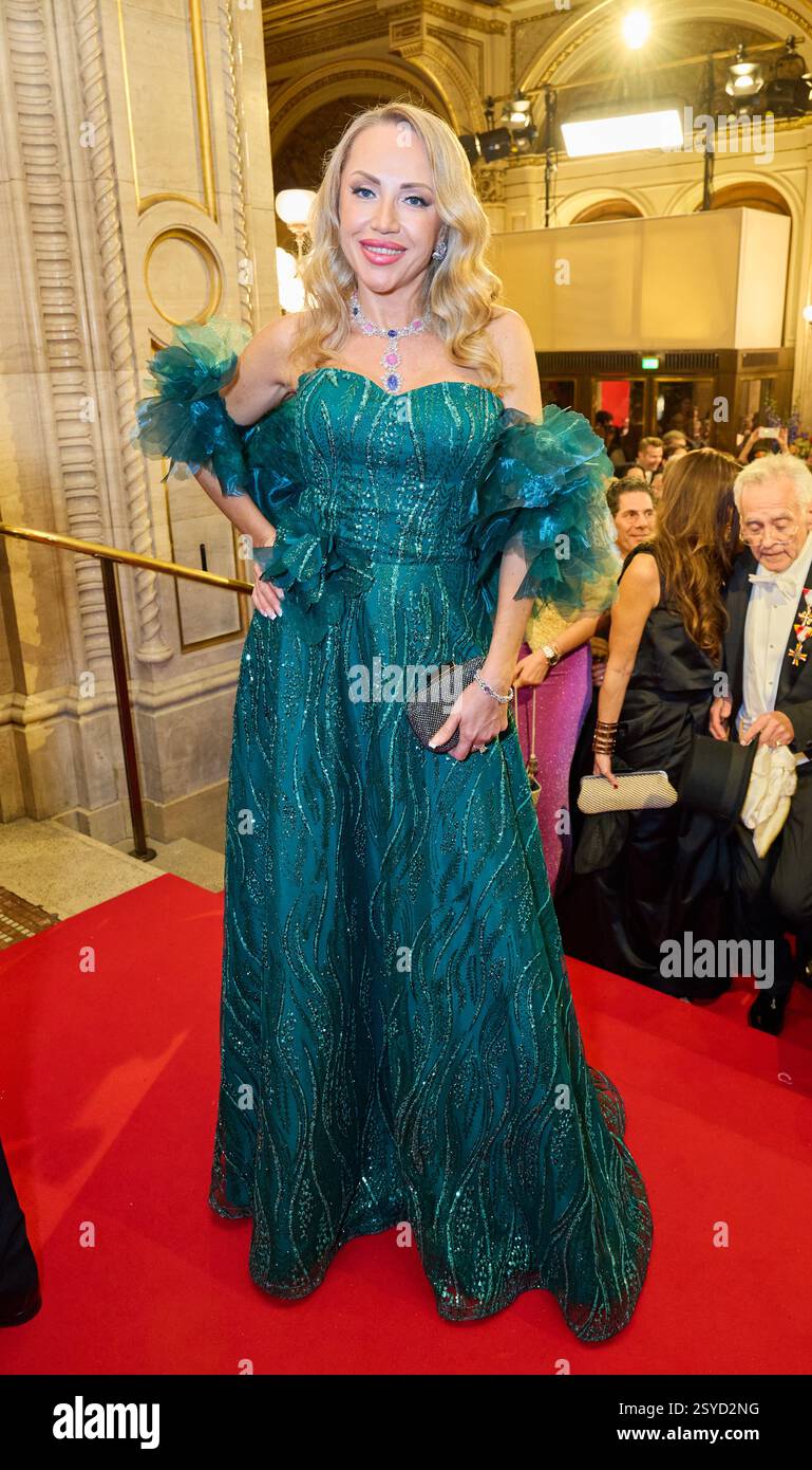 at the Vienna State Opera in Vienna, Austria. , . on 27 February 2025 ...