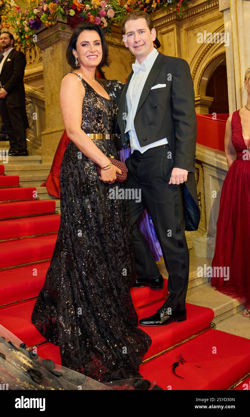 at the Vienna State Opera in Vienna, Austria. , . on 27 February 2025 ...