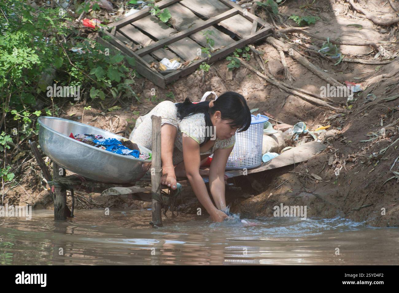 freshly washed and cleaned laundry, hygiene of clothes and textiles ...