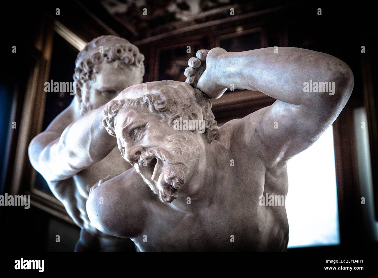 Hercules and Nessus, Galleria degli Uffizi, Florence, Italy Stock Photo ...