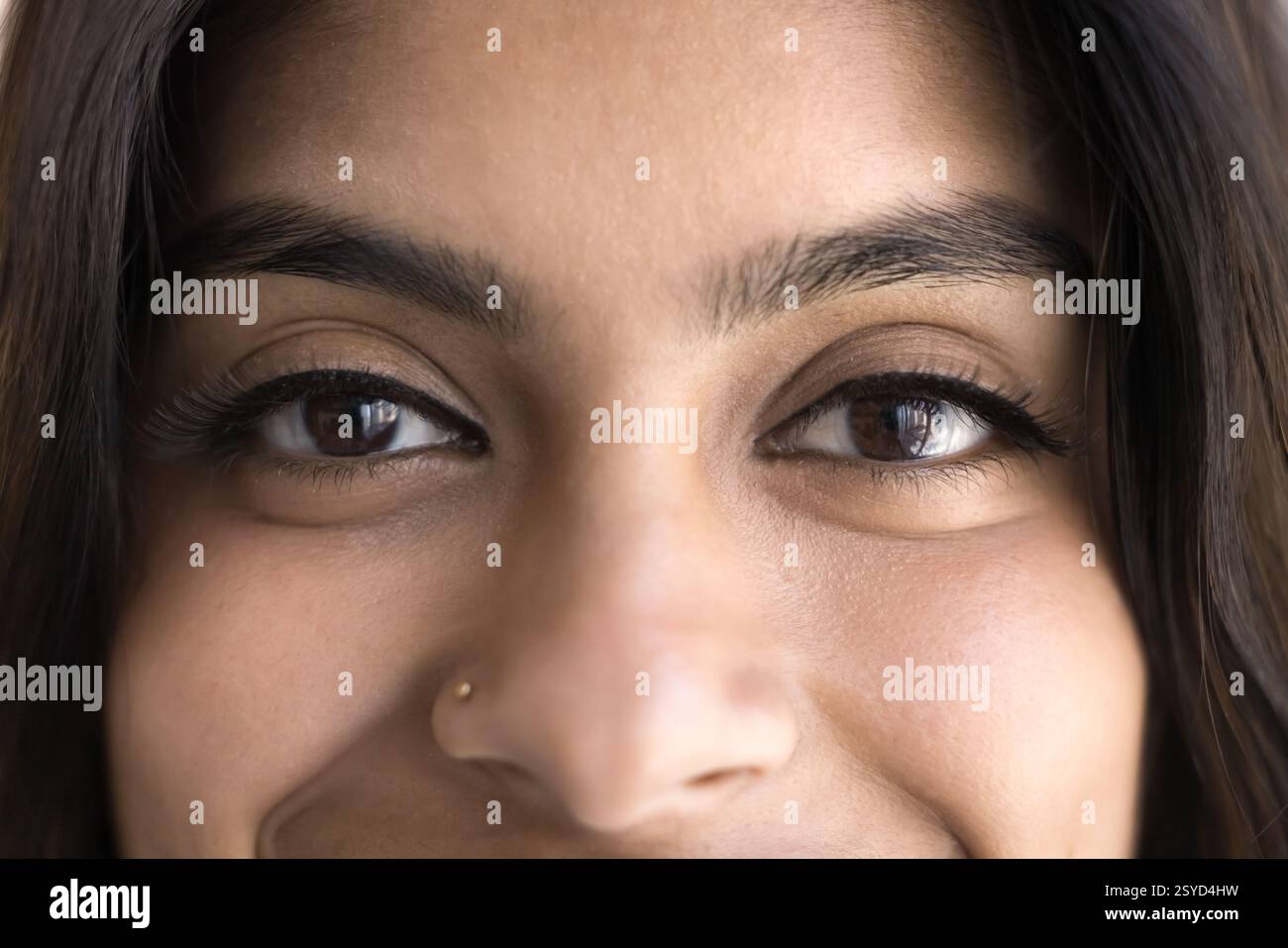 Young indian woman vision beauty hi-res stock photography and images ...