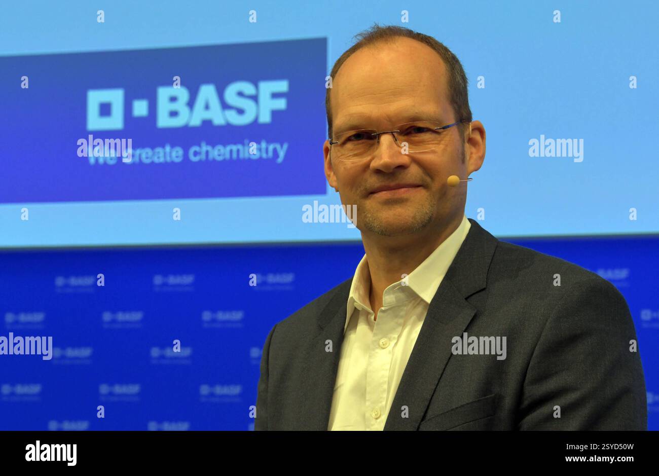 Deutschland, Ludwigshafen, 28.02.2025 Bilanzpressekonferenz der BASF SE ...