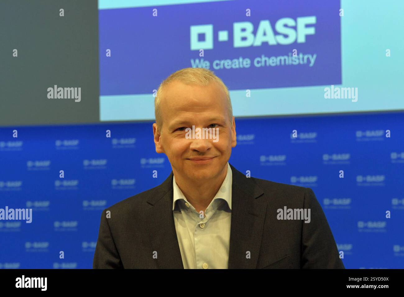 Deutschland, Ludwigshafen, 28.02.2025 Bilanzpressekonferenz der BASF SE ...