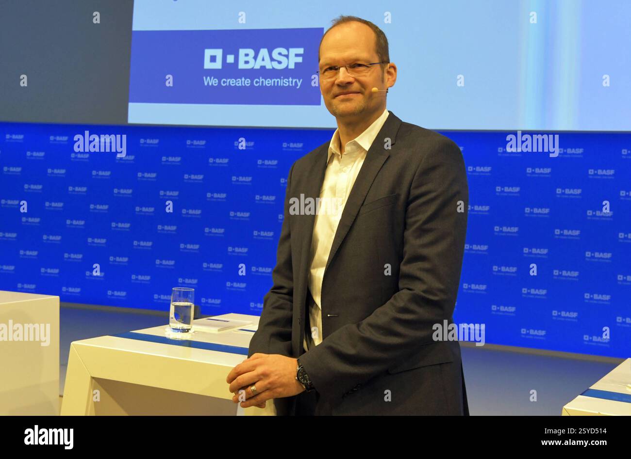 Deutschland, Ludwigshafen, 28.02.2025 Bilanzpressekonferenz der BASF SE ...