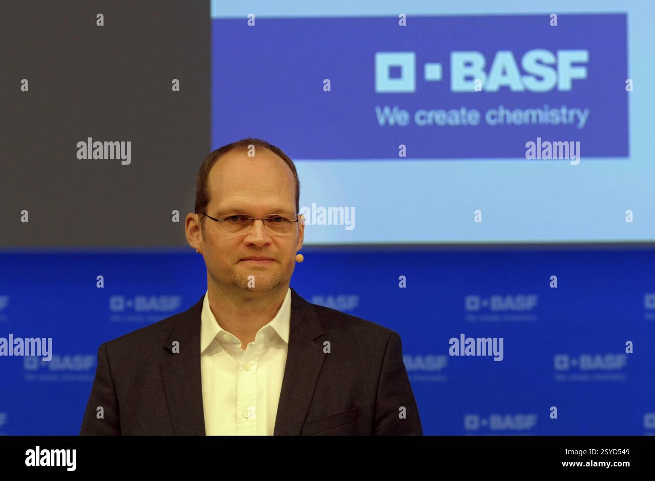 Deutschland, Ludwigshafen, 28.02.2025 Bilanzpressekonferenz der BASF SE ...