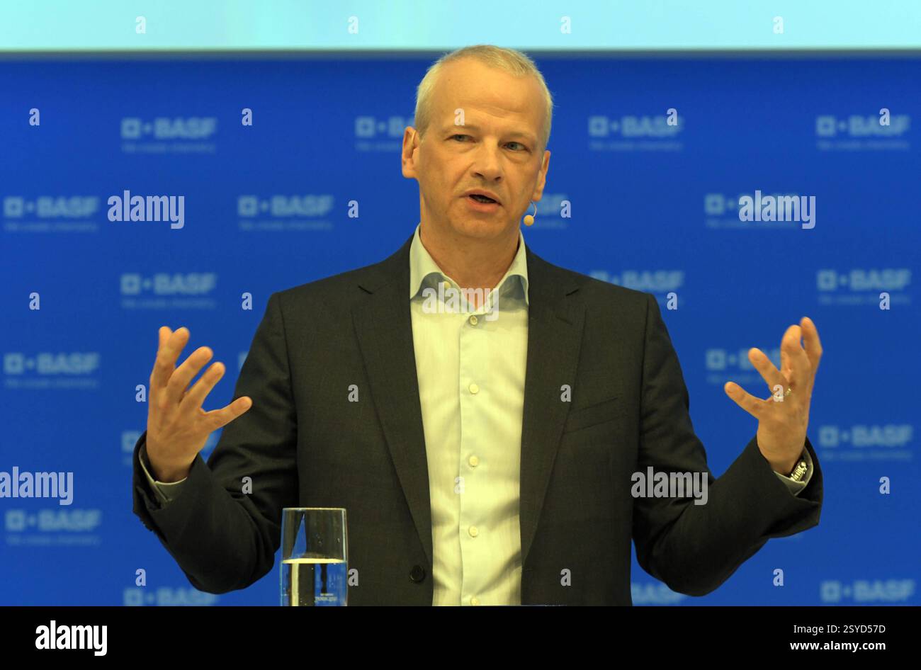 Deutschland, Ludwigshafen, 28.02.2025 Bilanzpressekonferenz der BASF SE ...