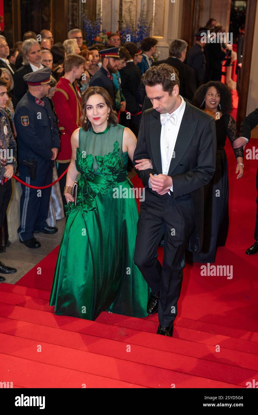 at the Vienna State Opera in Vienna, Austria. , . on 27 February 2025 ...