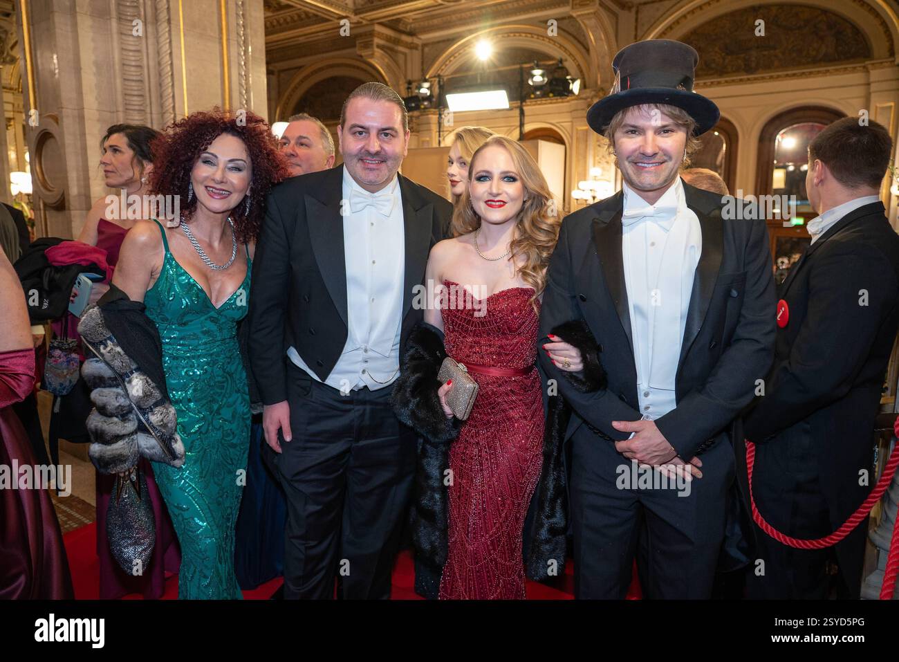 at the Vienna State Opera in Vienna, Austria. , . on 27 February 2025 ...