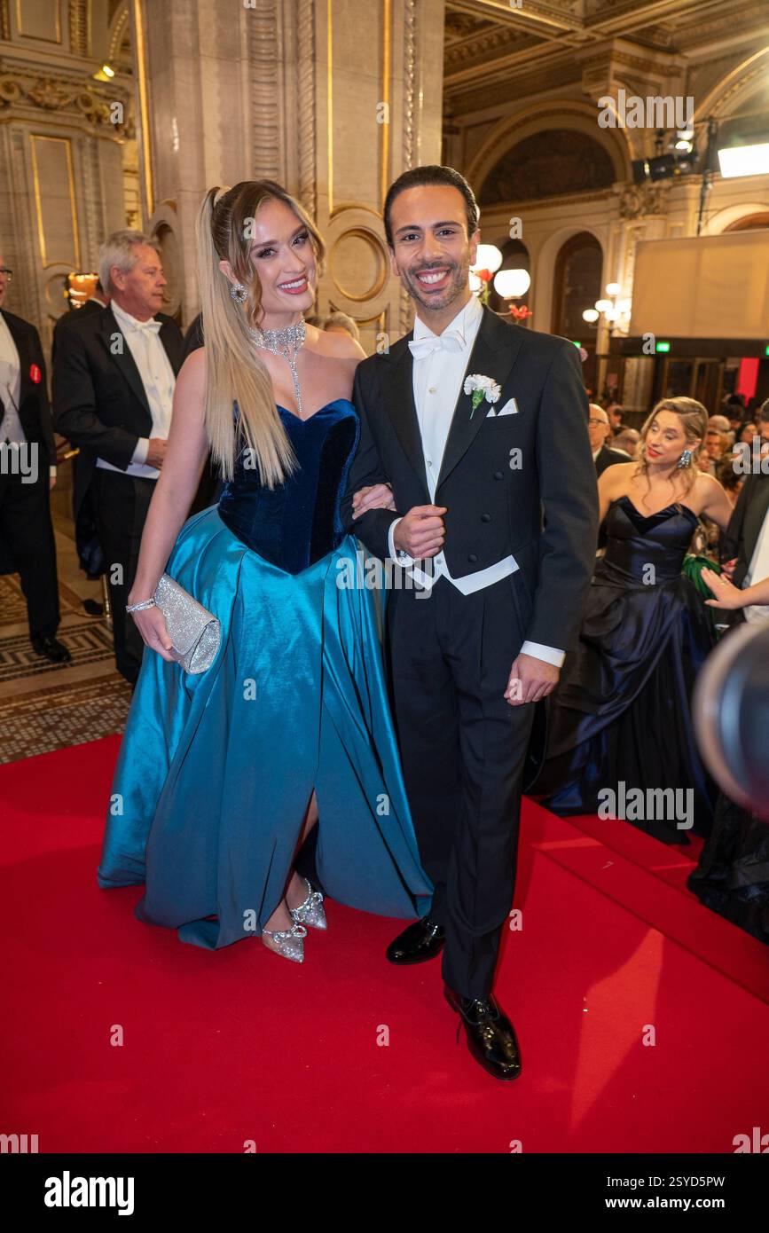 at the Vienna State Opera in Vienna, Austria. , . on 27 February 2025 ...