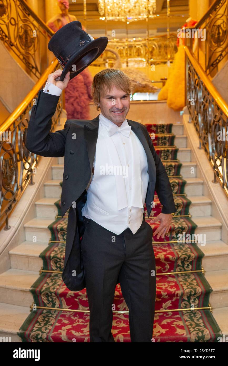 Vienna, Austria. 27th Feb, 2025. Photo opportunity at the Grand Hotel ...