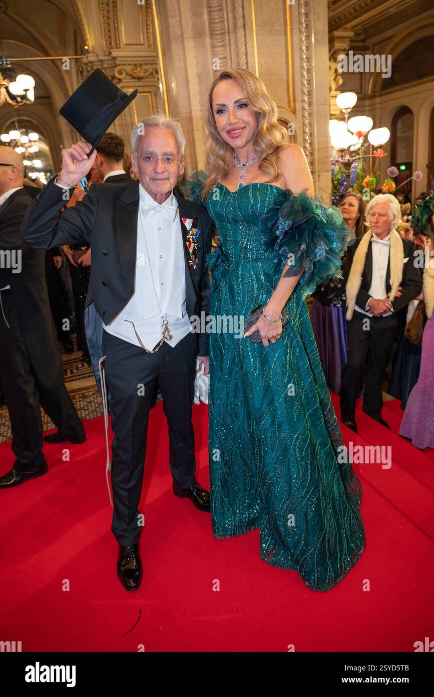 at the Vienna State Opera in Vienna, Austria. , . on 27 February 2025 ...