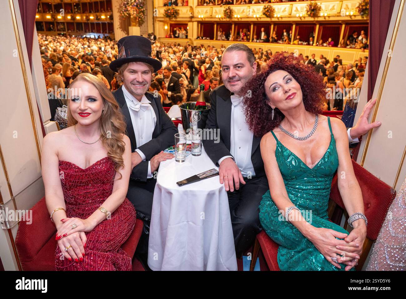 at the Vienna State Opera in Vienna, Austria. , . on 27 February 2025 ...