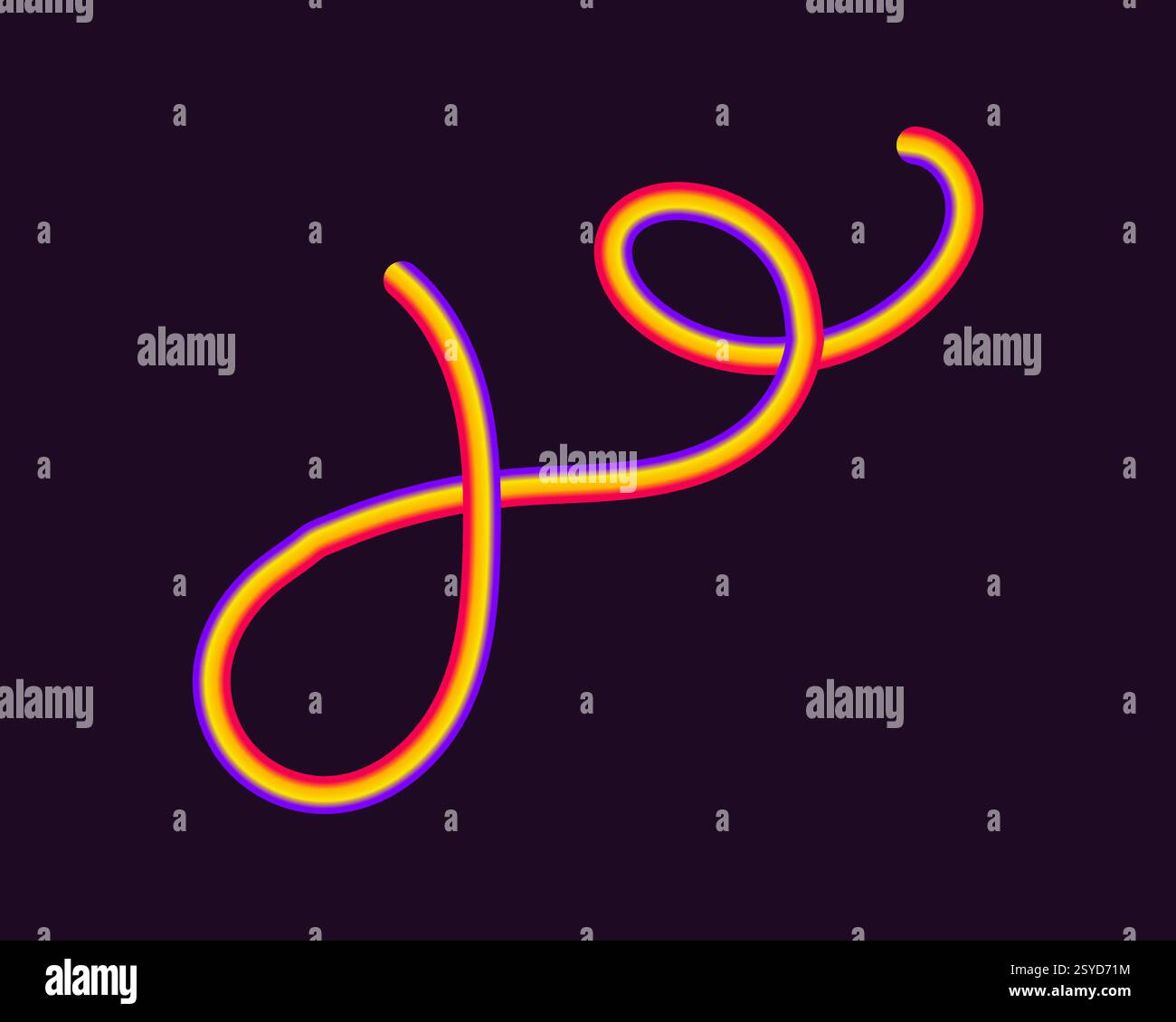 Pink neon loops Stock Vector Images - Alamy