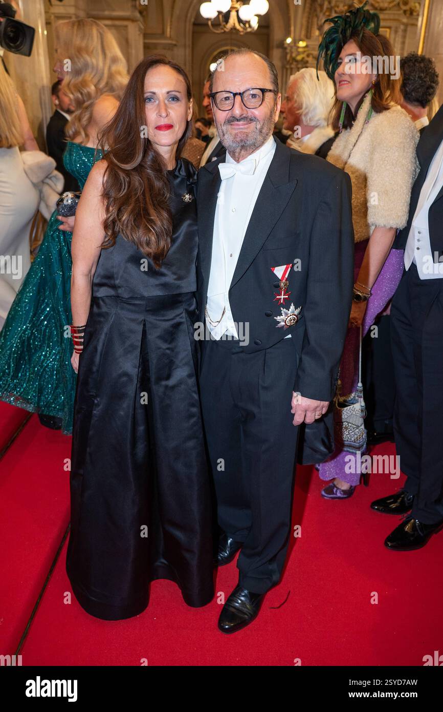 67th Vienna Opera Ball 2025 at the Vienna State Opera in Vienna, Austria, on 27 February 2025 ...