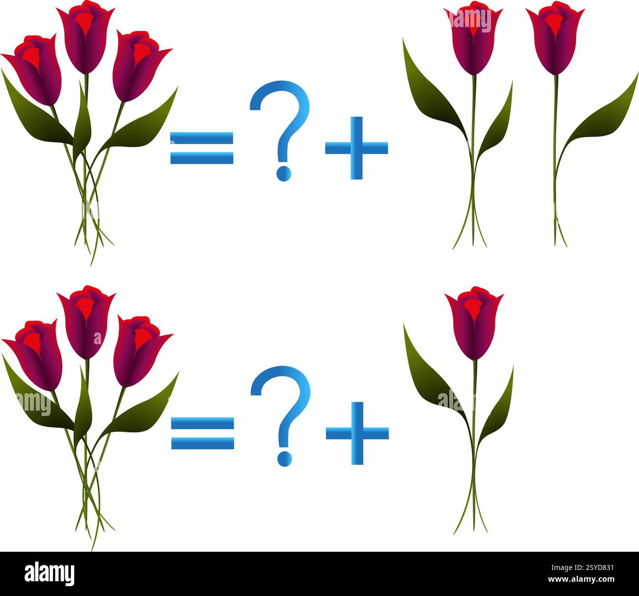 Educational games for children, on the composition of the three ...