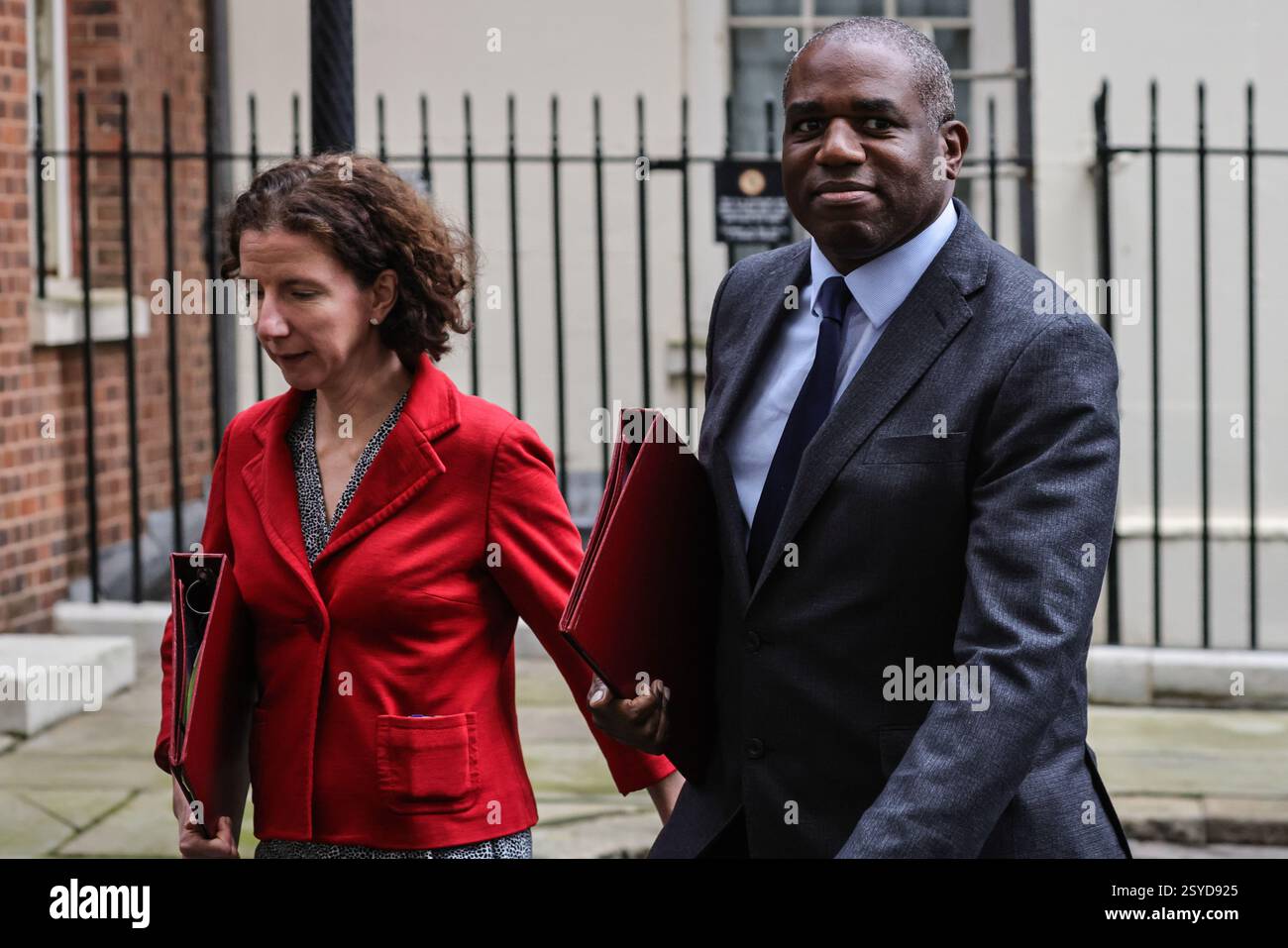 Anneliese Dodds, International Development Minister and David Lammy ...