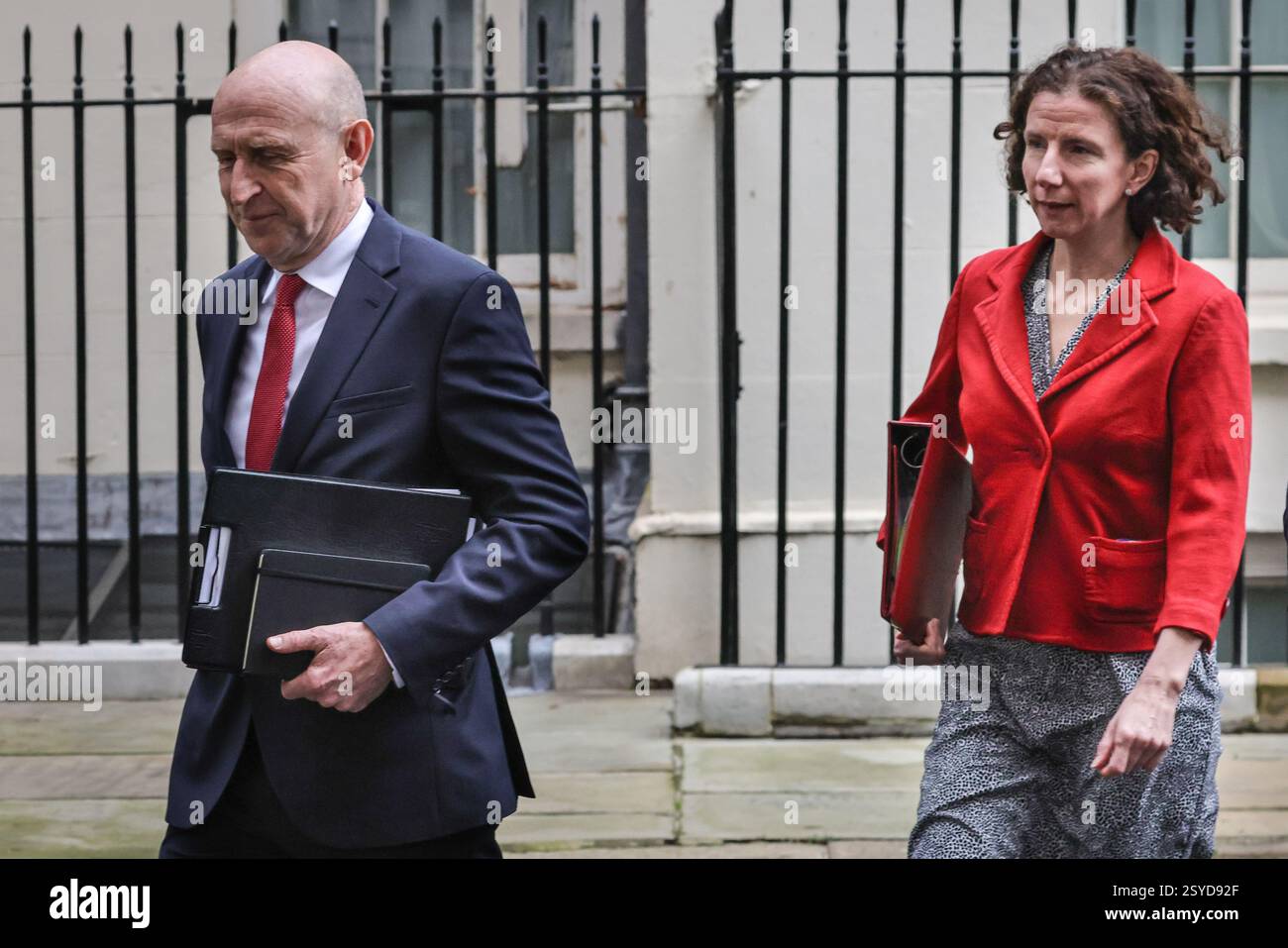 Anneliese Dodds, Development Minister and John Healey, Defence ...