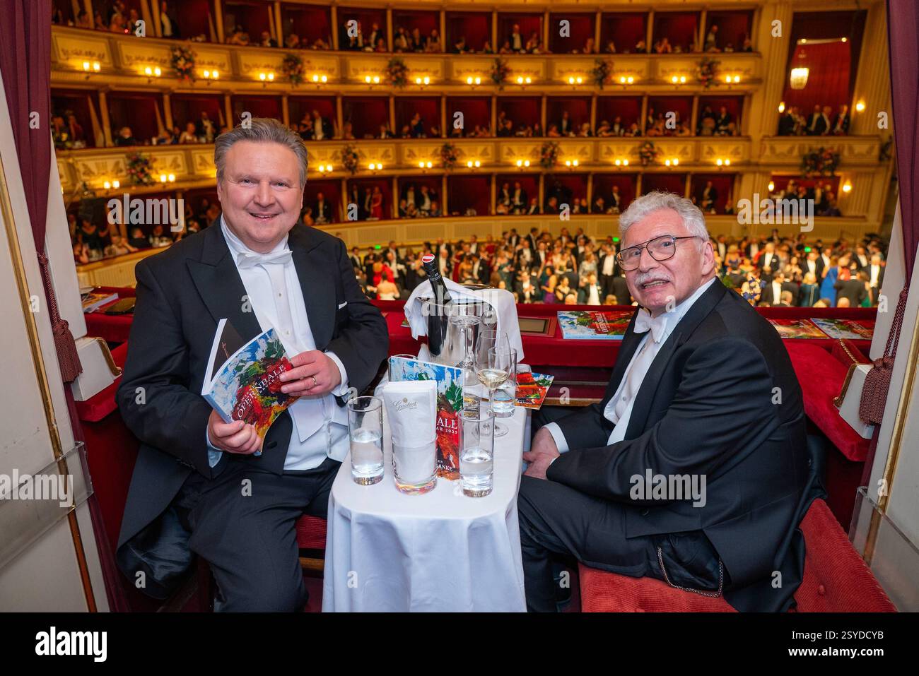 at the Vienna State Opera in Vienna, Austria. , . on 27 February 2025 ...