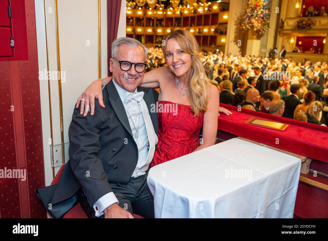 at the Vienna State Opera in Vienna, Austria. , . on 27 February 2025 ...