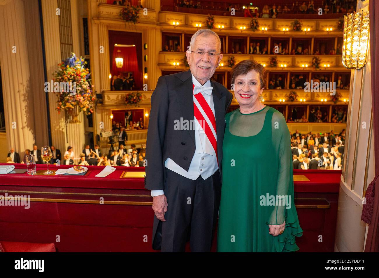 at the Vienna State Opera in Vienna, Austria. , . on 27 February 2025 ...