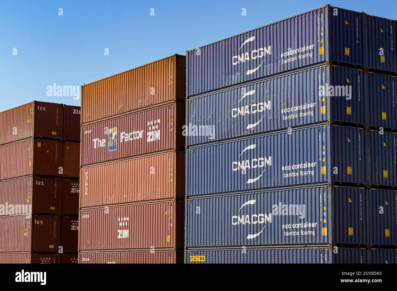 Cartagena, Colombia, South America - 24 January 2024: Shipping ...