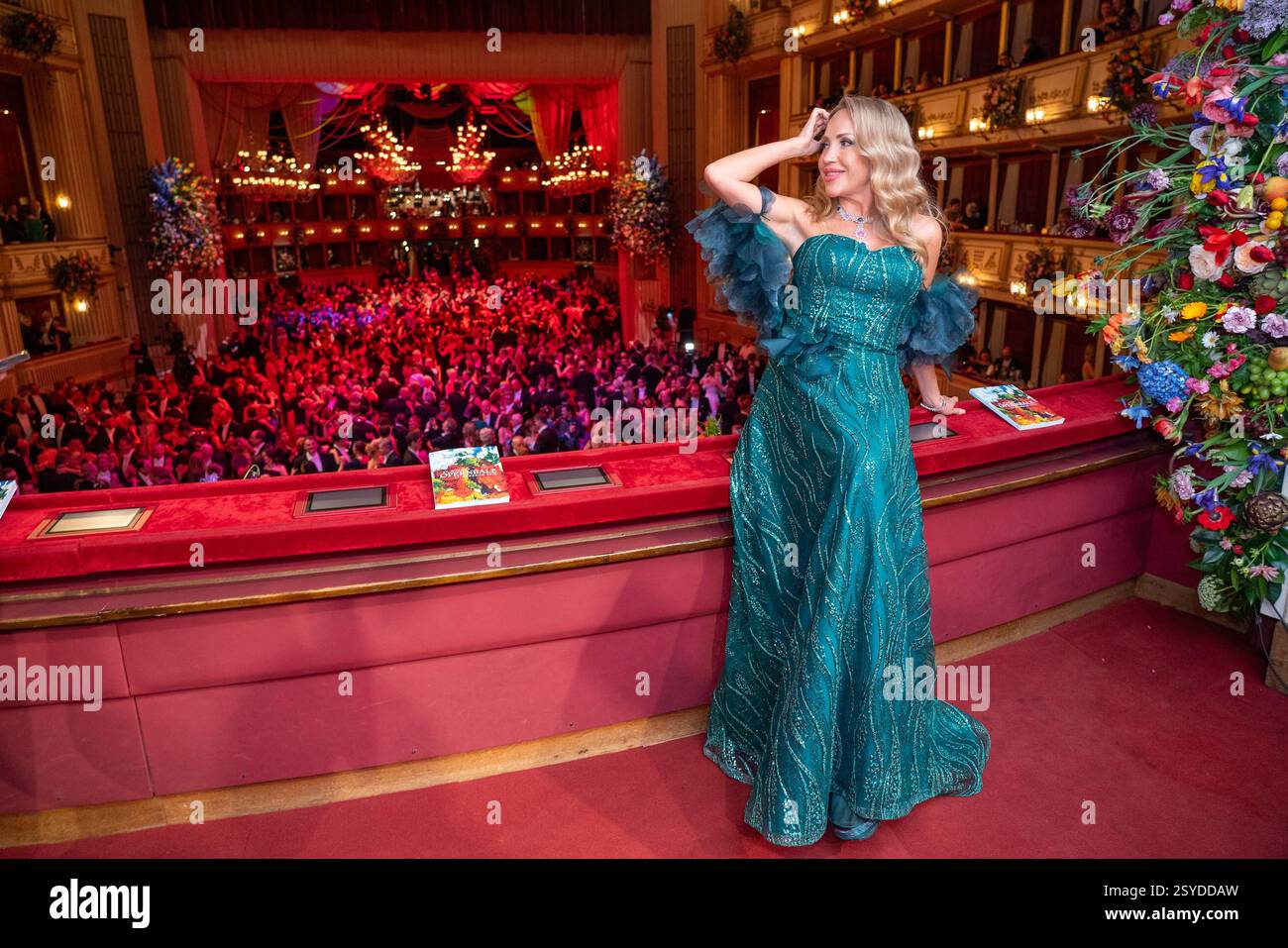at the Vienna State Opera in Vienna, Austria. , . on 27 February 2025 ...