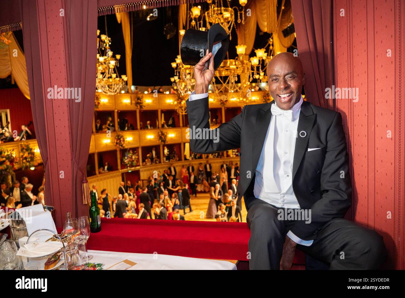 at the Vienna State Opera in Vienna, Austria. , . on 27 February 2025 ...